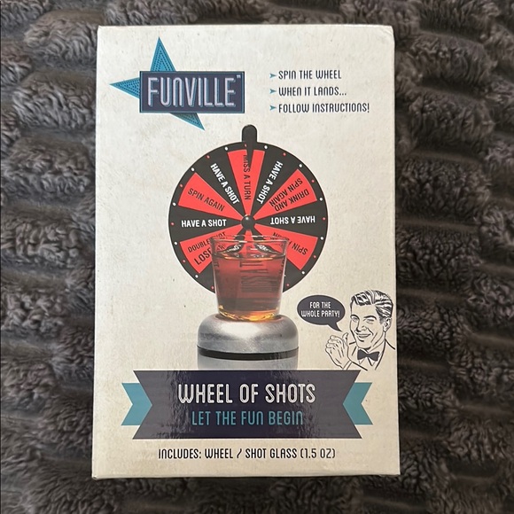 Funville | Games | Exciting Board Game In Black And Red | Poshmark